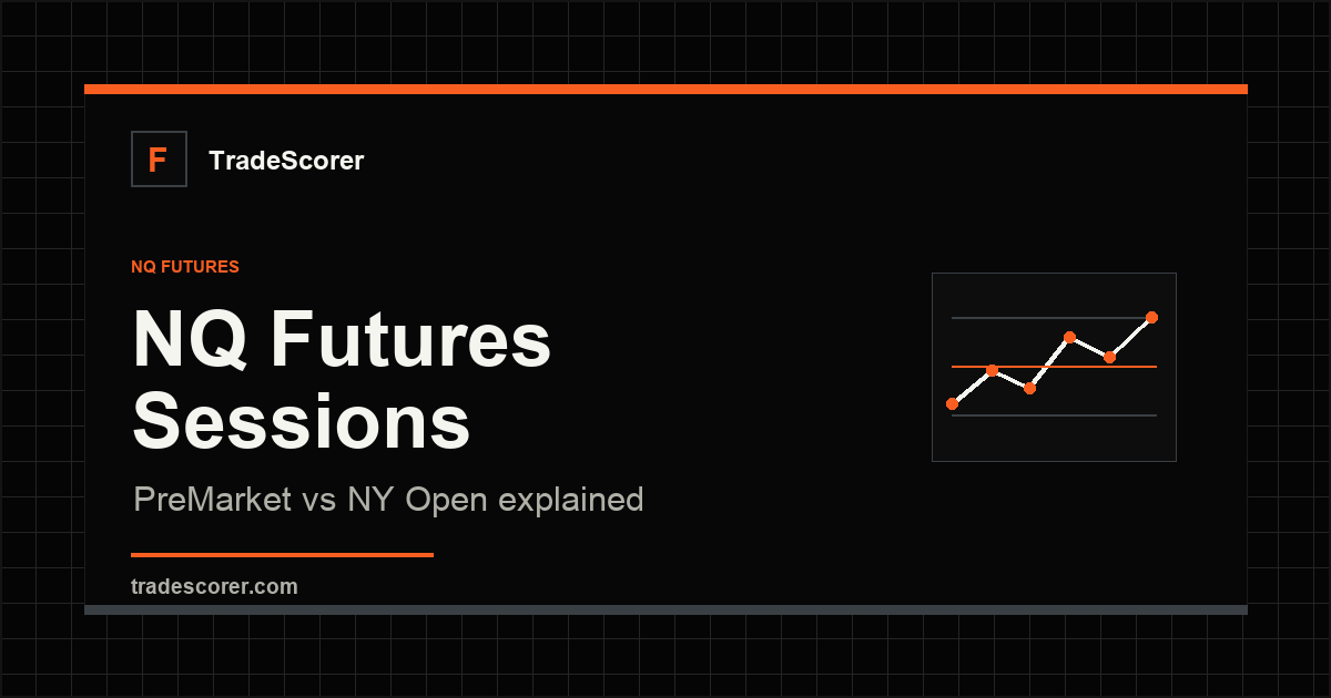 NQ Futures Sessions: PreMarket vs NY Open | TradeScorer